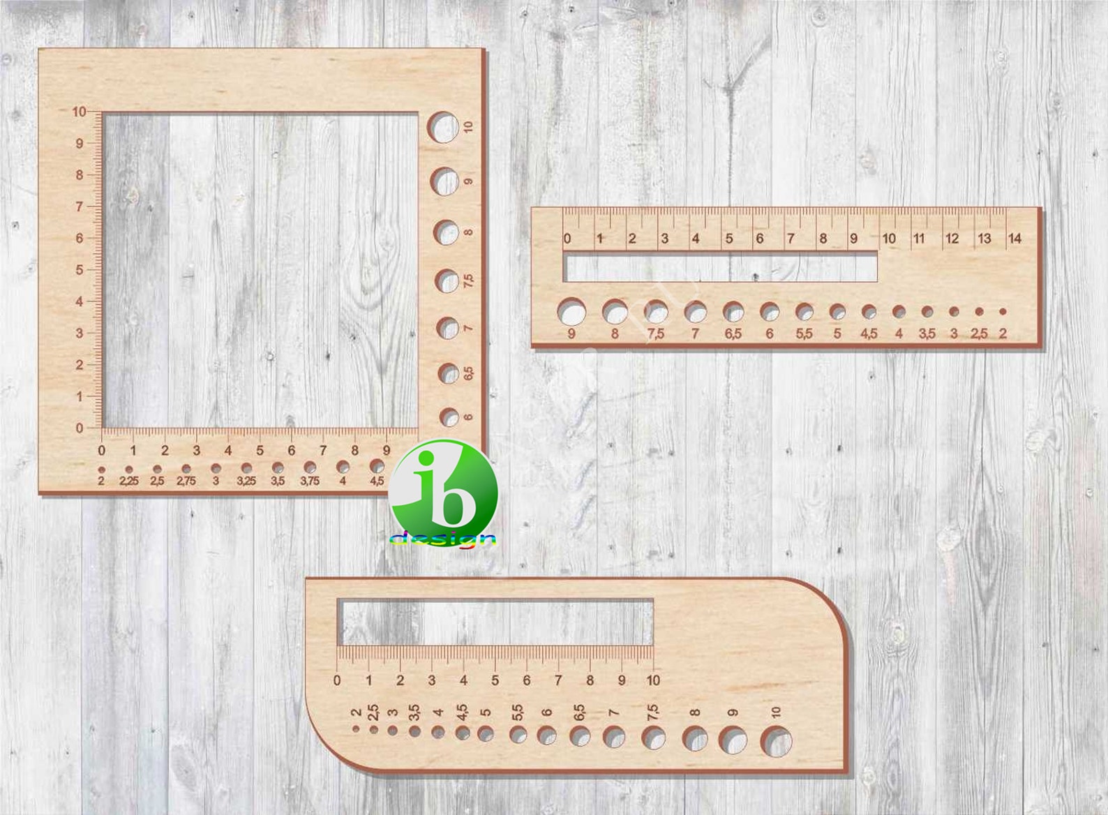 School Rulers Set of 25 Rulers Knitting Rulers Protractors - Etsy