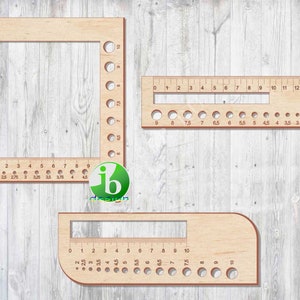 School Rulers, Set of 25 Rulers, Knitting Rulers, Protractors, Curly ...