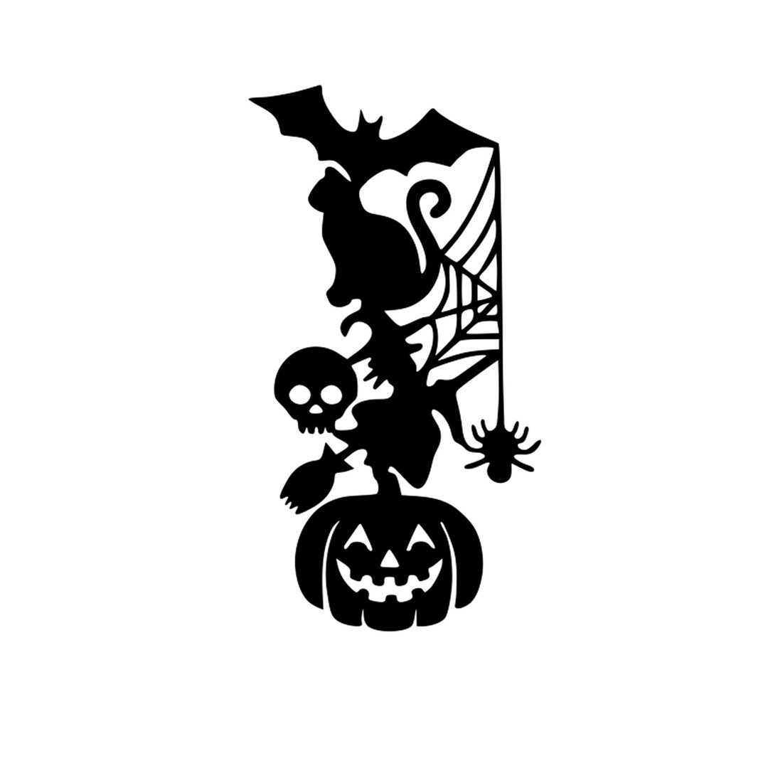 Halloween, Pumpkin, Spider, Witch, Wall Panel, Lasercut File, 3D Puzzle ...
