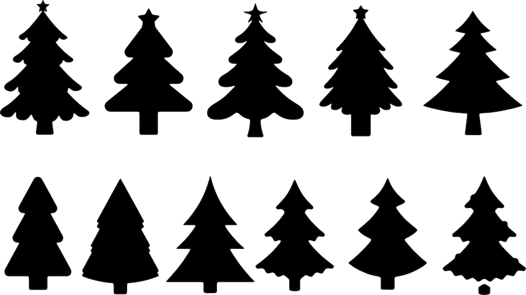 Christmas Tree Svg Bundle Christmas Svg Christmas Tree Svg - Etsy