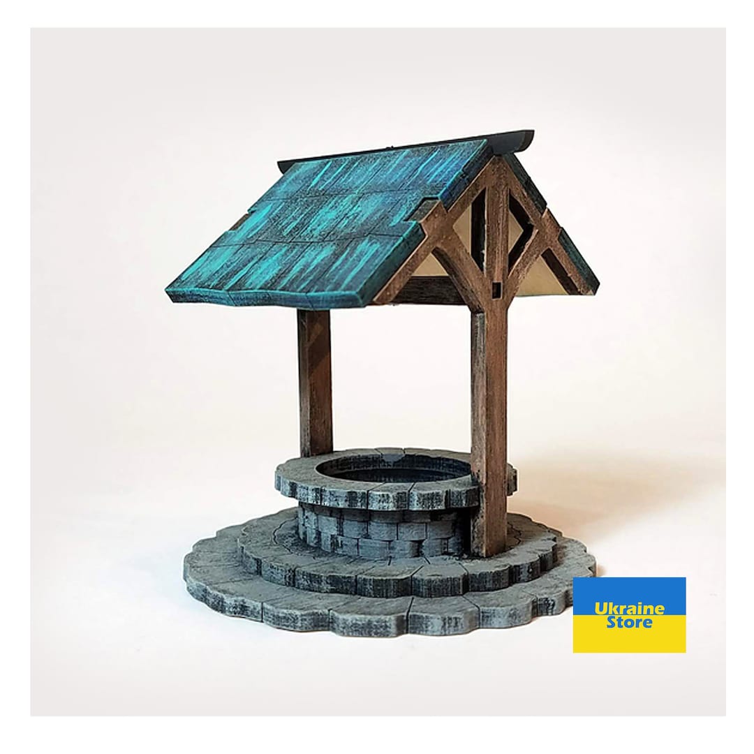 Medieval Water Well SVG, Water Well SVG, Waterwell Svg, Wooden Well ...