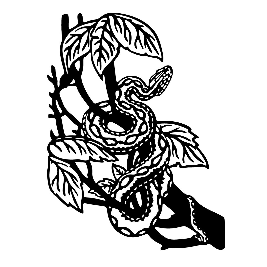 Snake Svg, Anaconda Svg, Snake on a Tree, Snake Silhouette, Lasercut ...