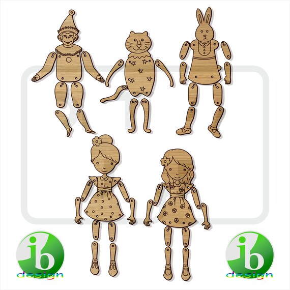 Dergun Toys Lasercut File 3D Puzzle Vector Laser Cut | Etsy