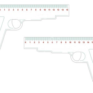 School Rulers, Set of 25 Rulers, Knitting Rulers, Protractors, Curly ...