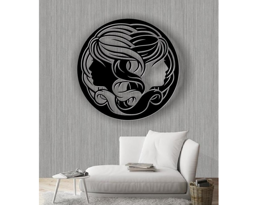 Two Girls SVG Panels, Faces SVG, Lasercut File, Cricut Silhouette ...