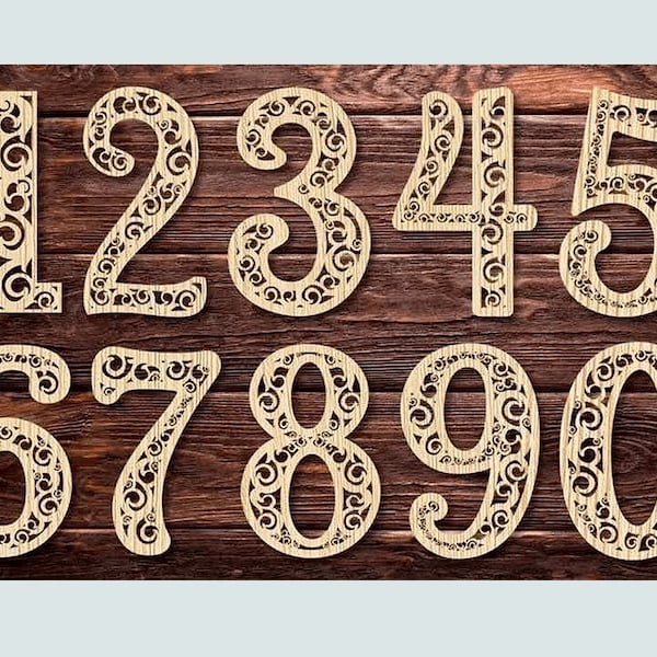 Numbers - Etsy