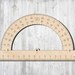 School Rulers, Set of 25 Rulers, Knitting Rulers, Protractors, Curly ...