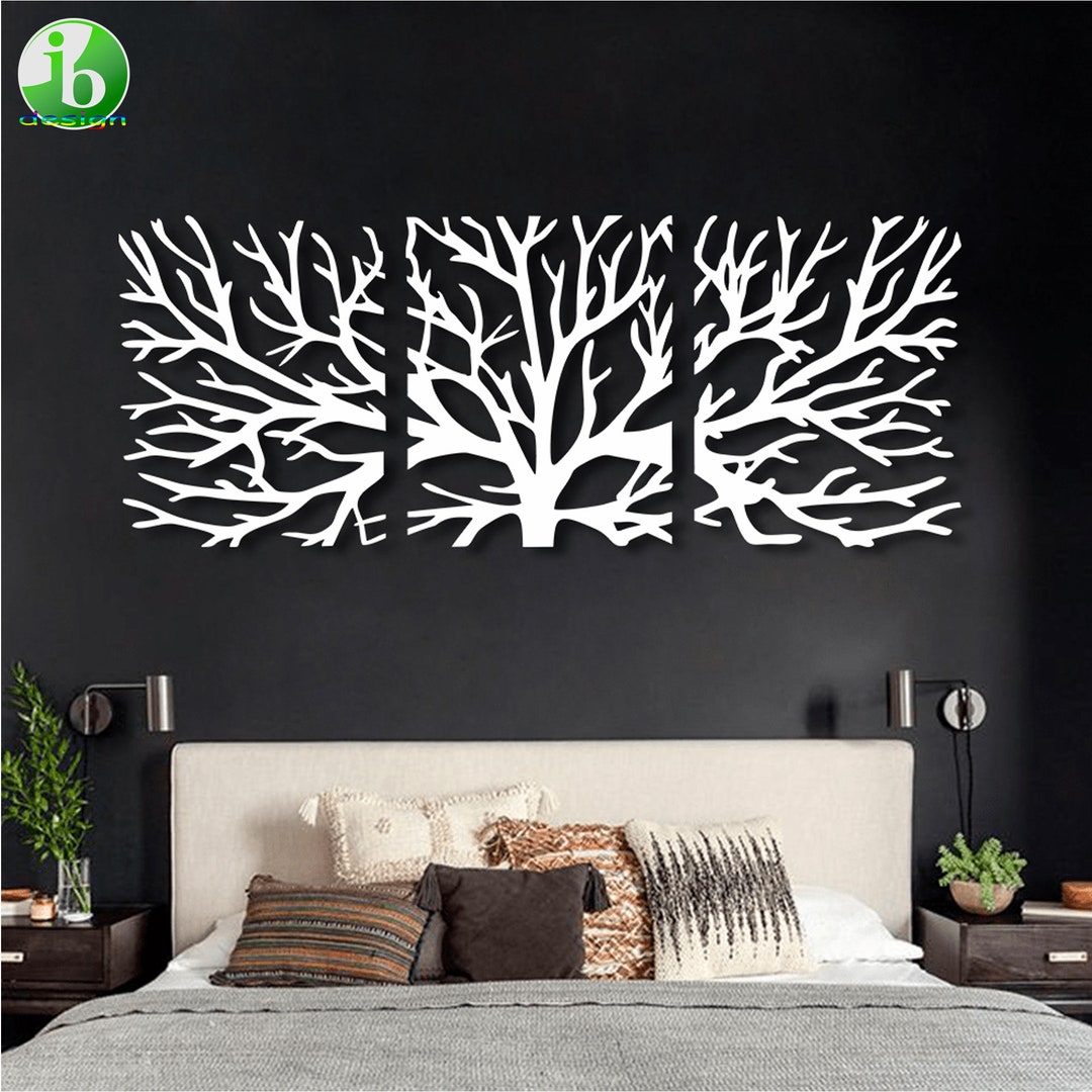 Tree Wall Panel SVG, Decor, Lasercut File, Laser Cut Vector, Glowforge ...