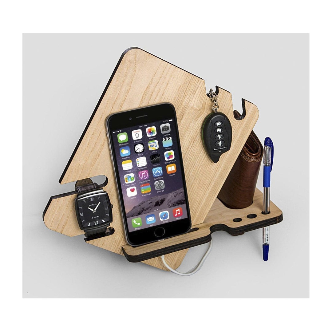 Phone Stand SVG, Phone Holder SVG, Dxf, Pdf, Ai, Phone Organizer, Dock ...