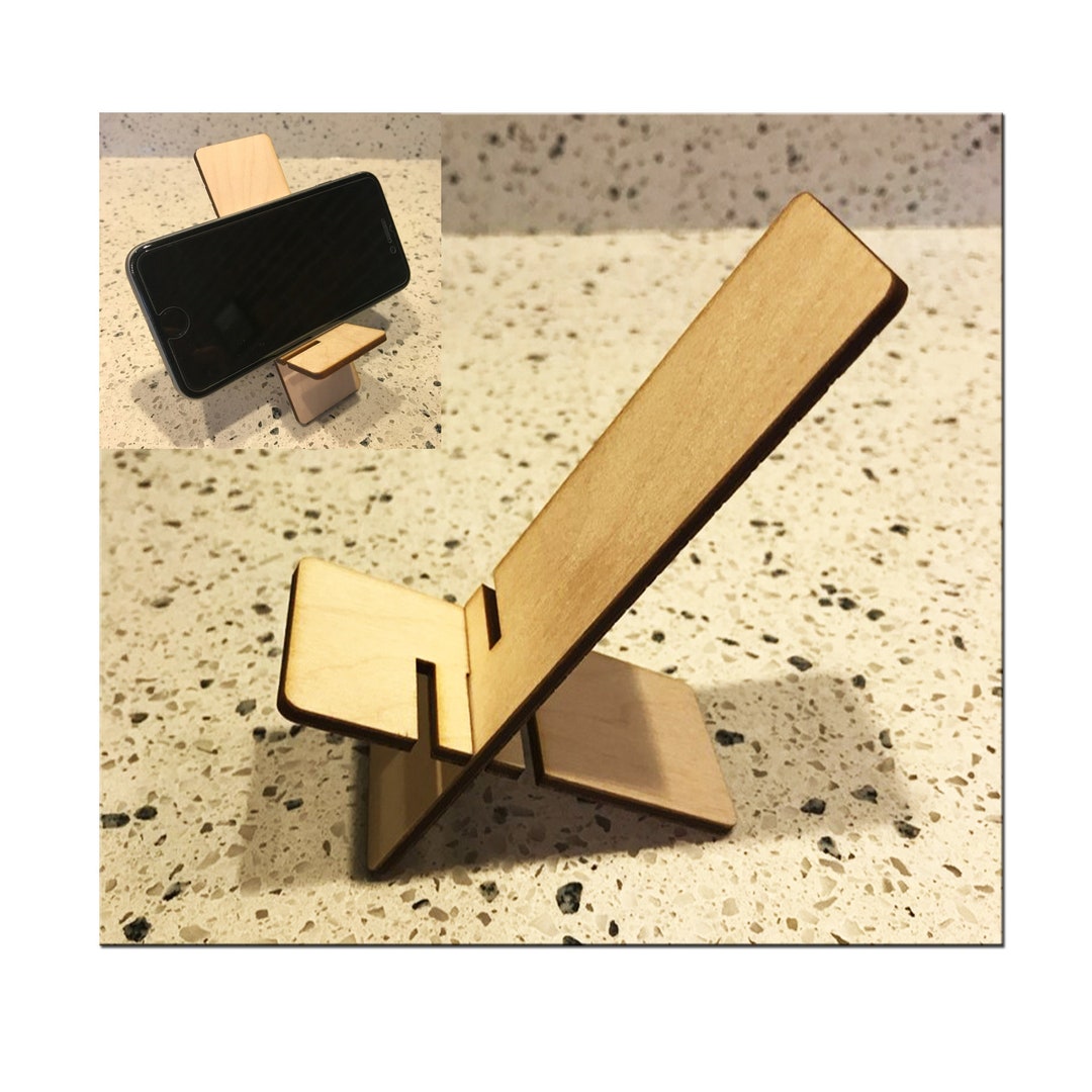Phone Stand SVG, Universal Phone Holder SVG, Dxf, Pdf, Ai, Phone ...
