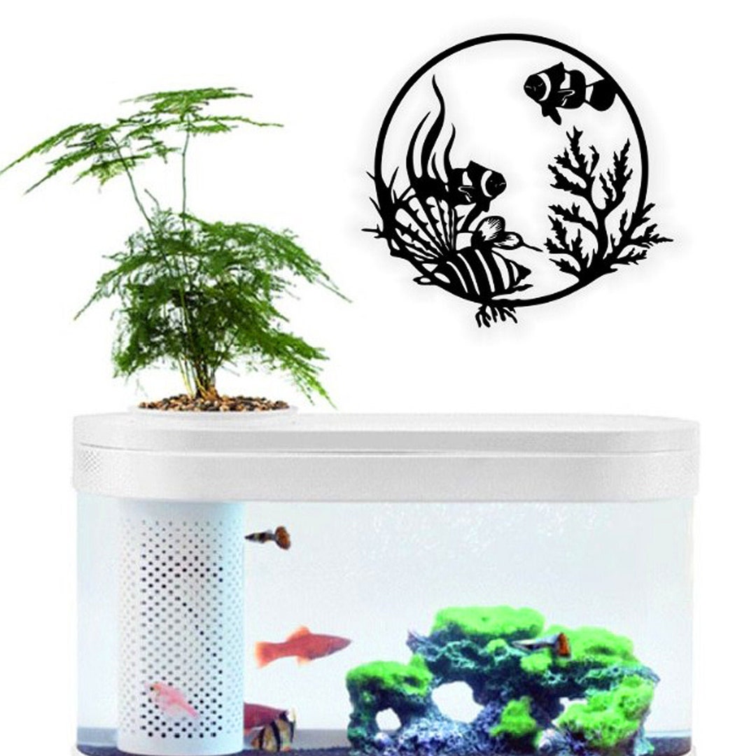 Fish Sea Wall Panel Lasercut File 3D Puzzle Vector Laser - Etsy