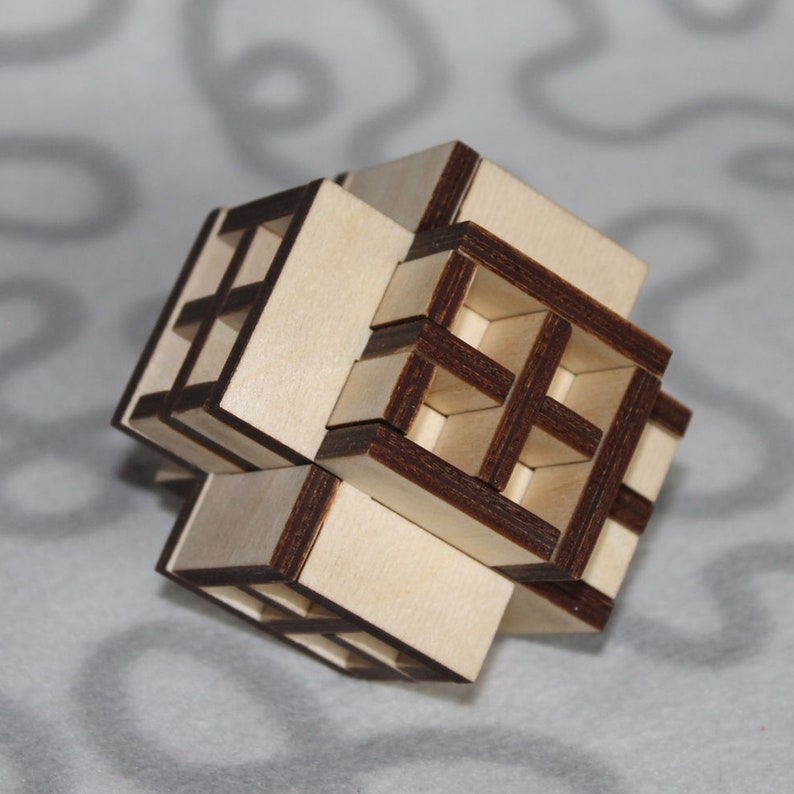 Puzzle Cube SVG, Puzzle Kids Game SVG, Laser Cut Puzzle Svg, Wooden ...