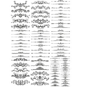 Set of Patterns for Decor, 85 Pcs, Ornaments, Lasercut File, 3D Puzzle ...