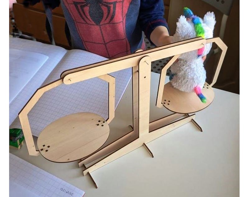 Baby Scales, Lasercut File, 3D Puzzle, Vector, Laser Cut, Vector ...