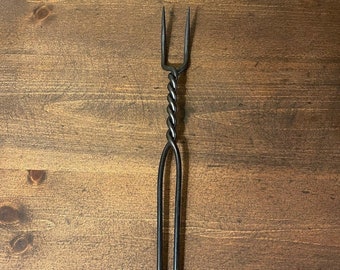 Hand Forged BBQ Set 2 Piece Spatula & Meat Fork - Etsy