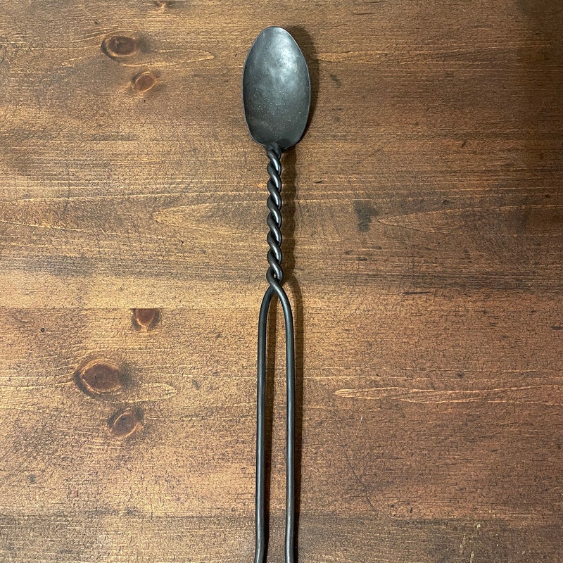 Hand Forged Spoon - Etsy