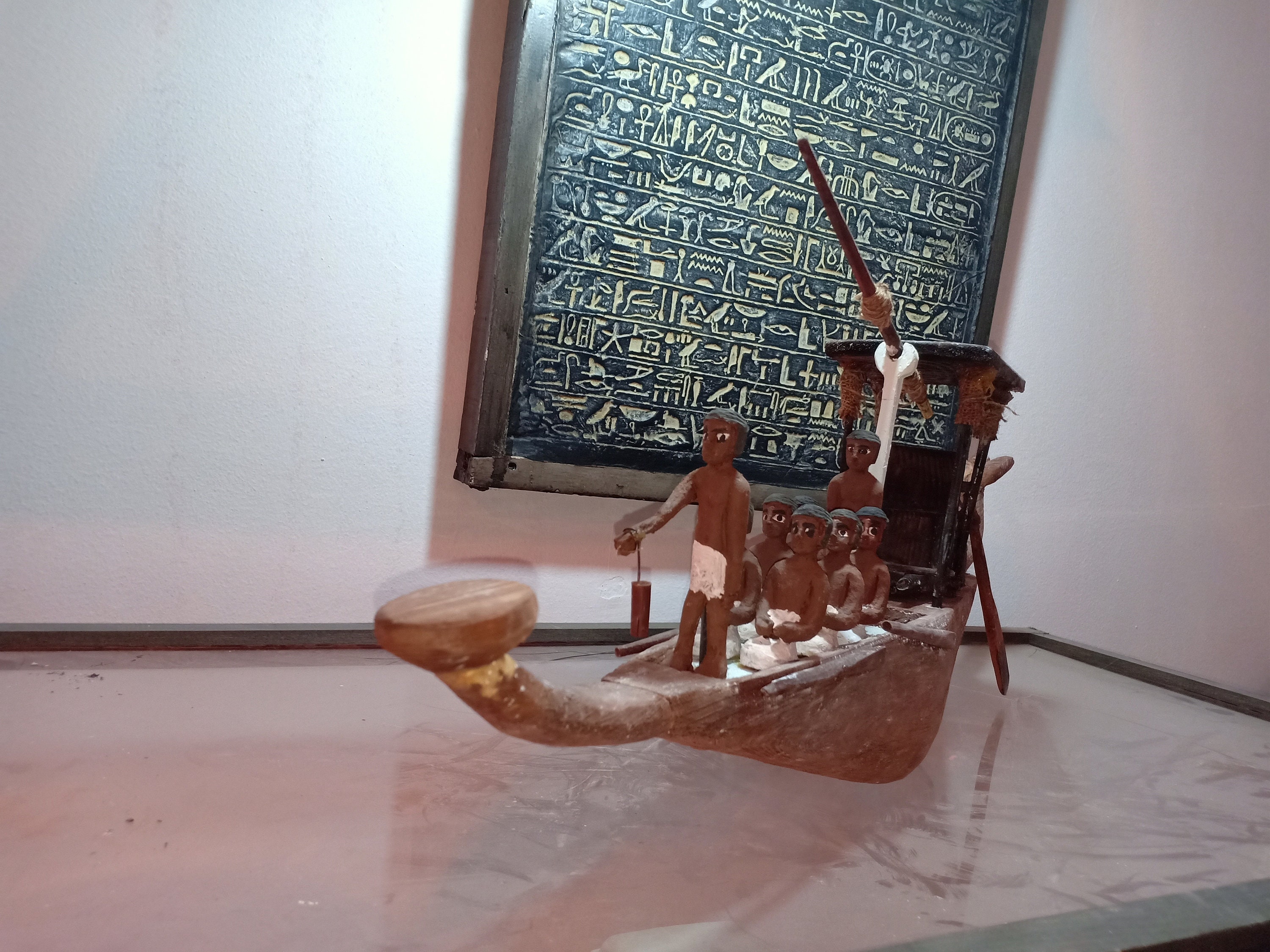 Ancient Egyptian Wooden Boat Model (made in Egypt) - Etsy Australia