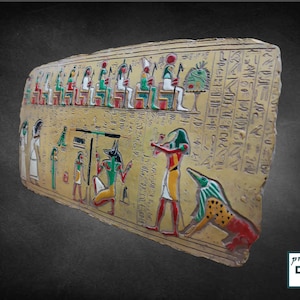 Papyrus “hunefer, of the Pharaonic Book of the Dead and the Legend of ...