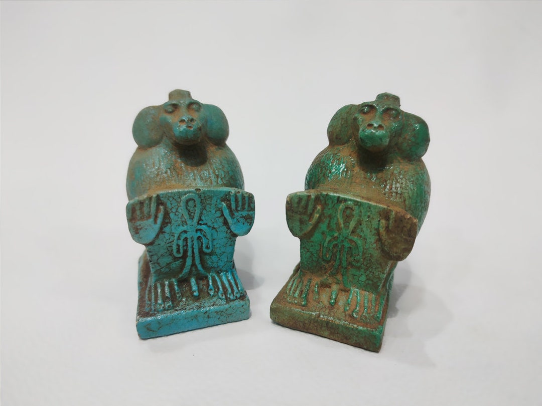 Baboons. Statue of the God Hajoti. Thoth. Lord of Wisdom When the ...