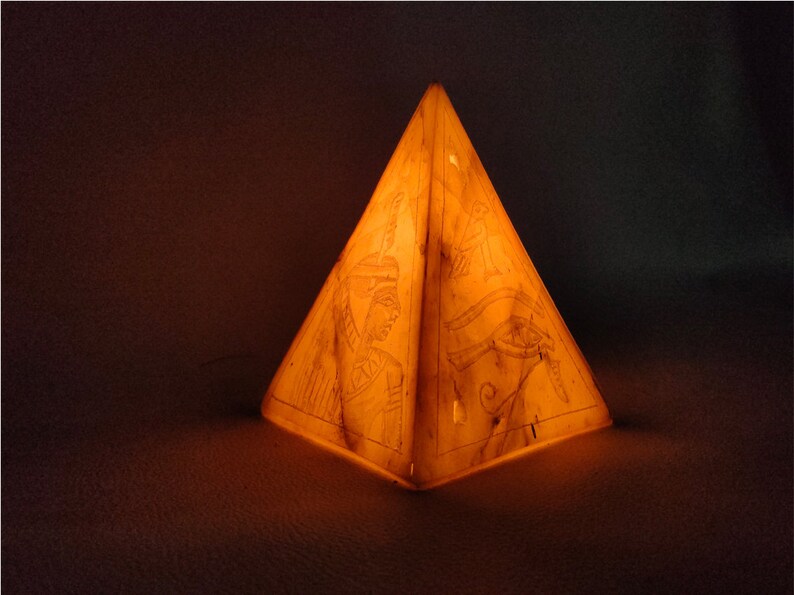 Alabaster Pyramid. Giza Pyramids . the Luminous Egyptian - Etsy