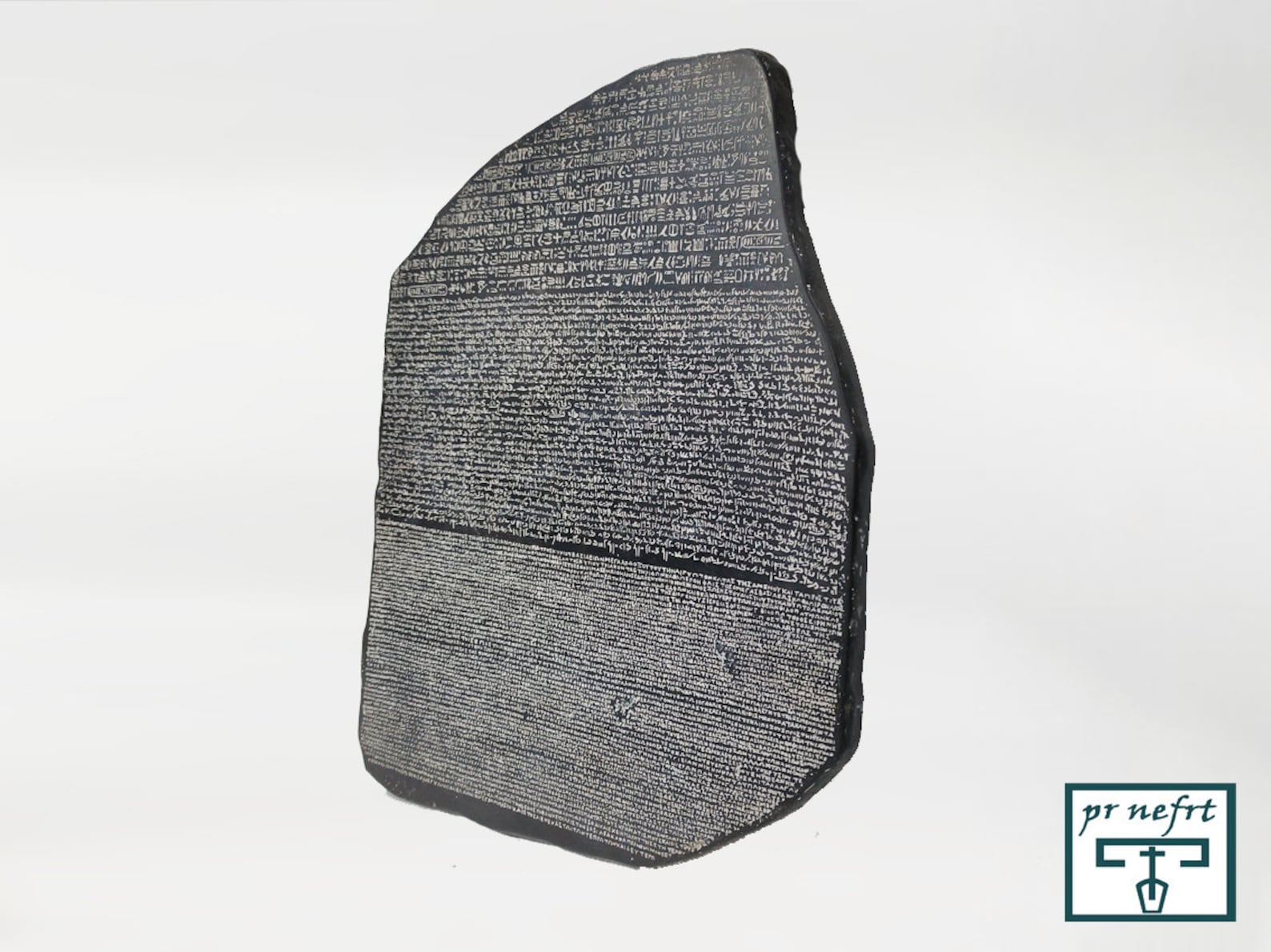 Rosetta Stone Rashid Plate.rashid's Painting Detailed - Etsy Israel