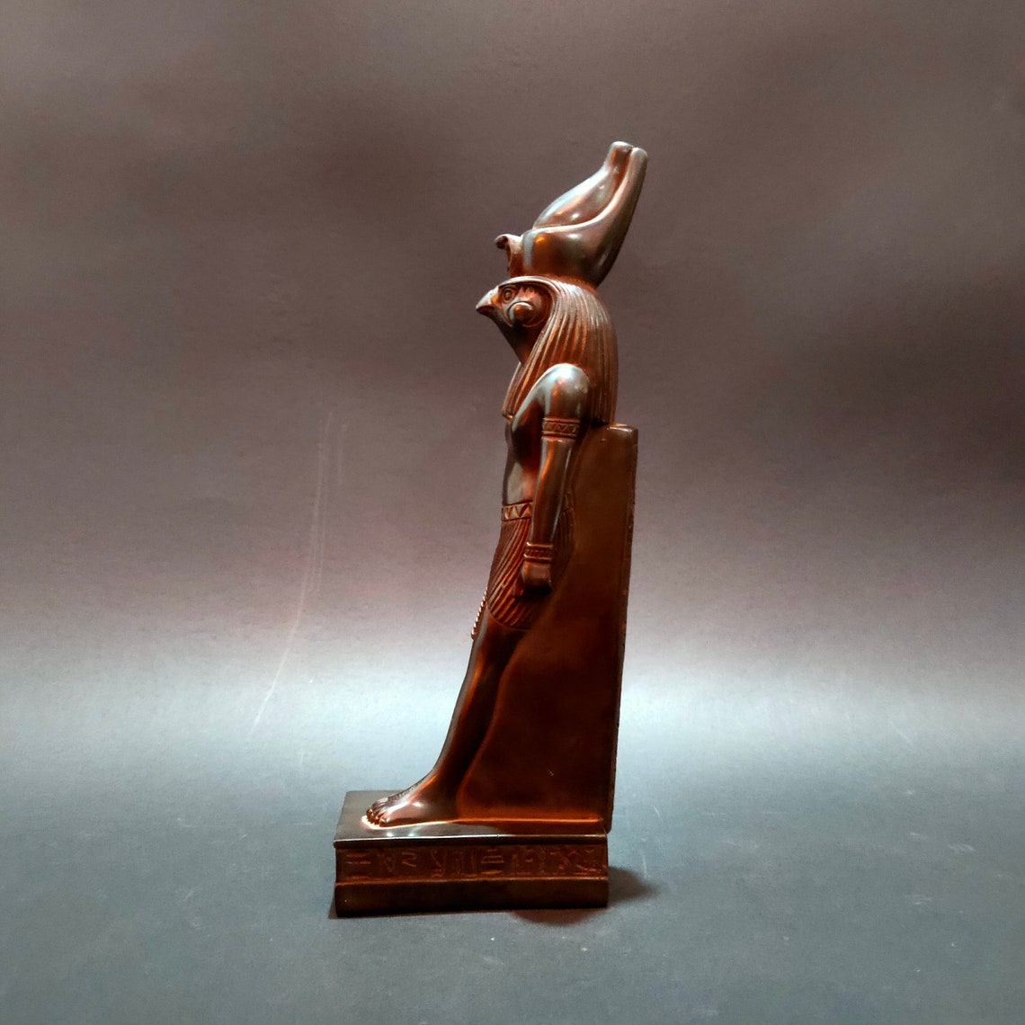 Statue of Horus a Distinctive Statue in Black Brilliantly - Etsy