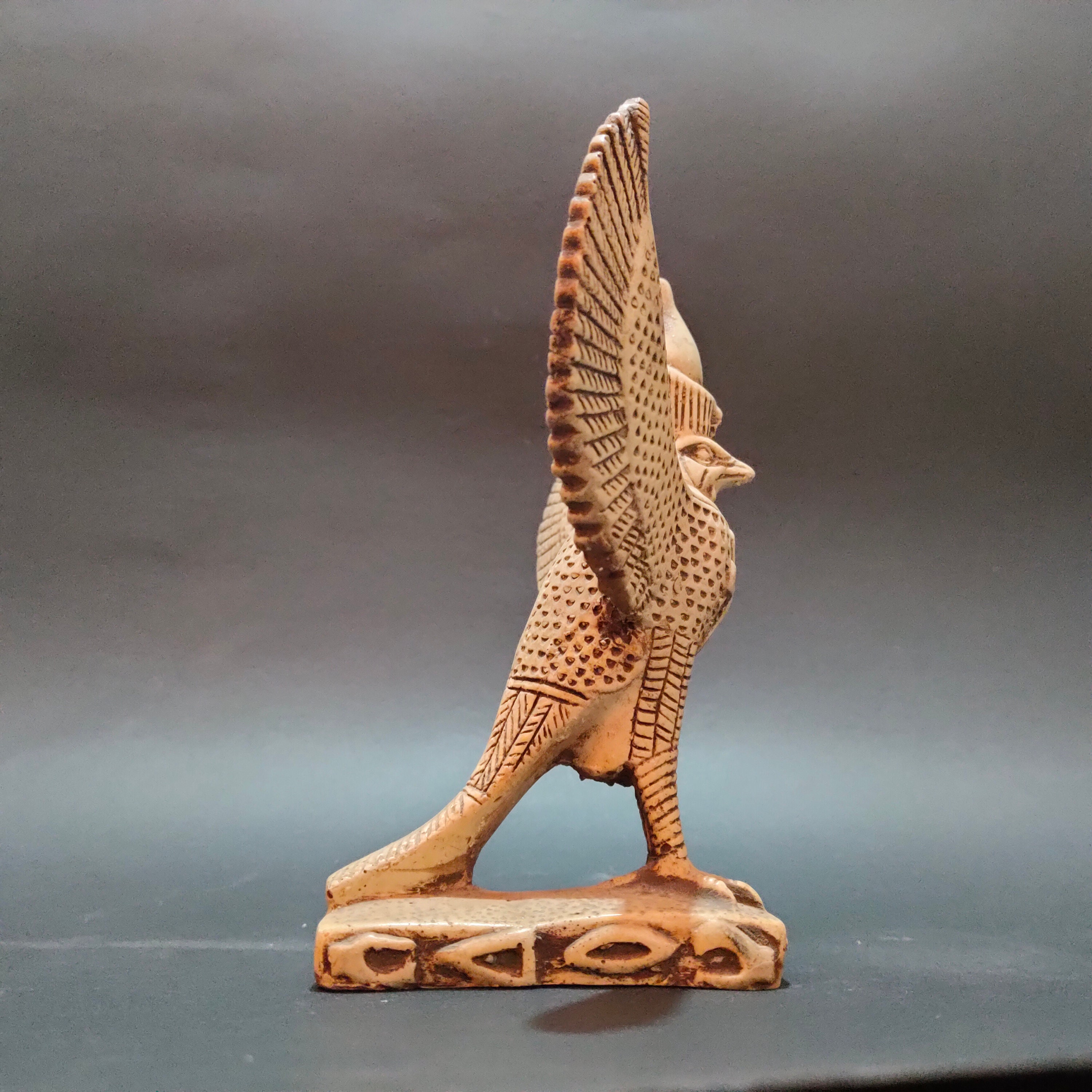 Statue of Ancient Egyptian God Horus Stone Made in Egypt - Etsy UK
