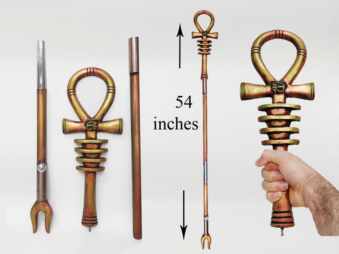 Ankh. Ankh Scepter. the Scepter of Kings. Egyptian Cross. Djed. Djed ...