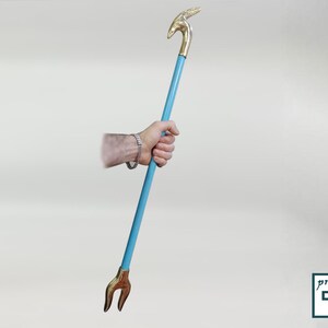Replica of an Egyptian Scepter. Wass Scepter. Made of Copper and Wood ...