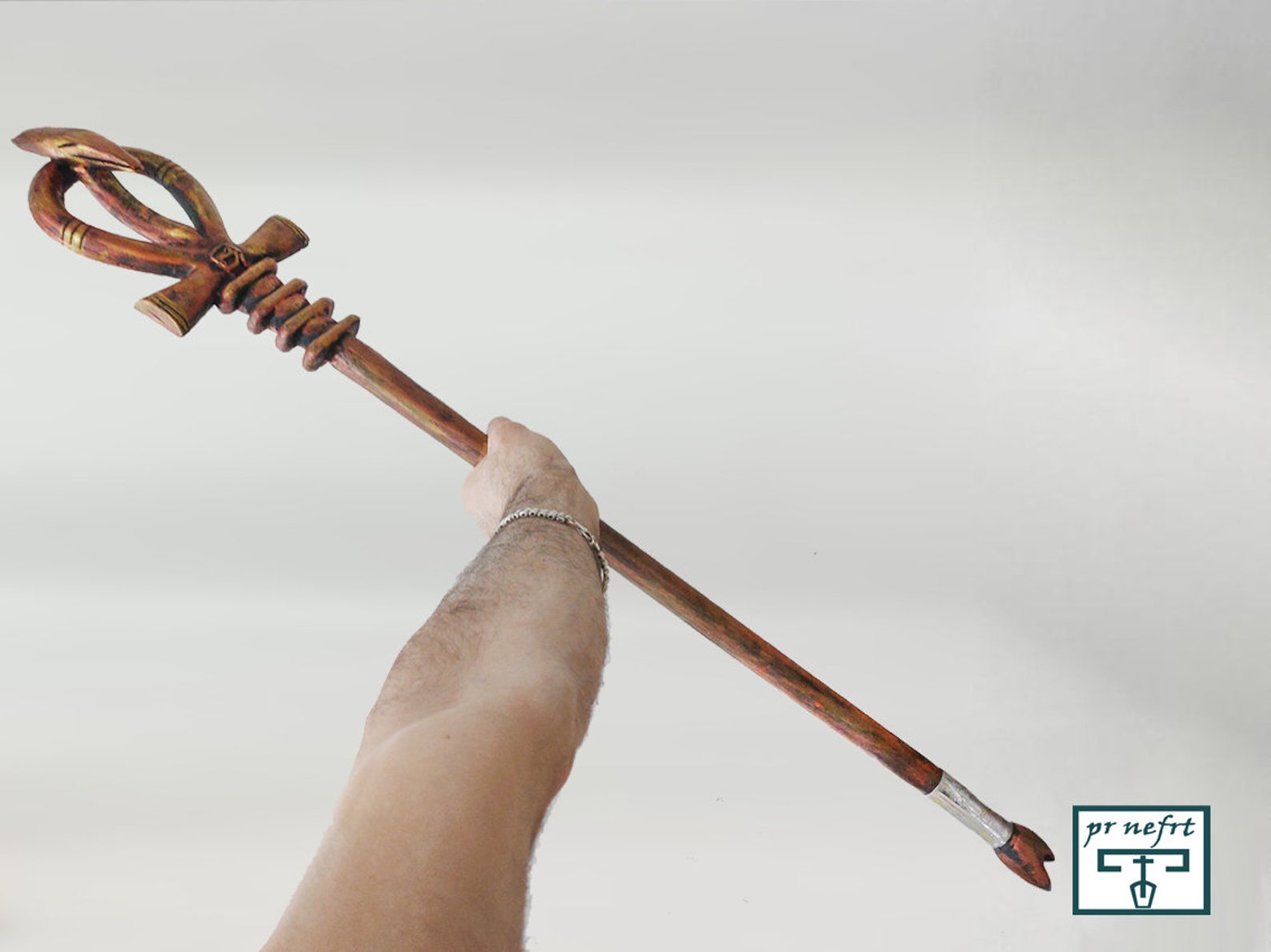 Scepter of the God Ptah. Rare Sceptre. Was Scepter. Ankh's - Etsy