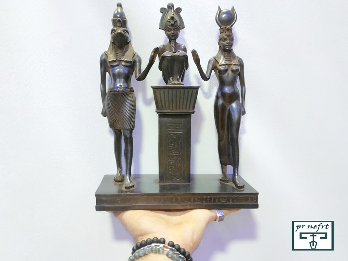 Holy Trinity. the Legend of Isis, Osiris and Horus. A Similar Statue ...