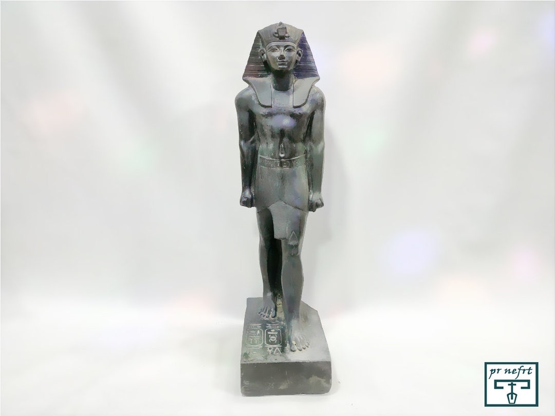 Statue of King Thutmose III. the Greatest Kings of Egypt. Rare 25 Inch ...