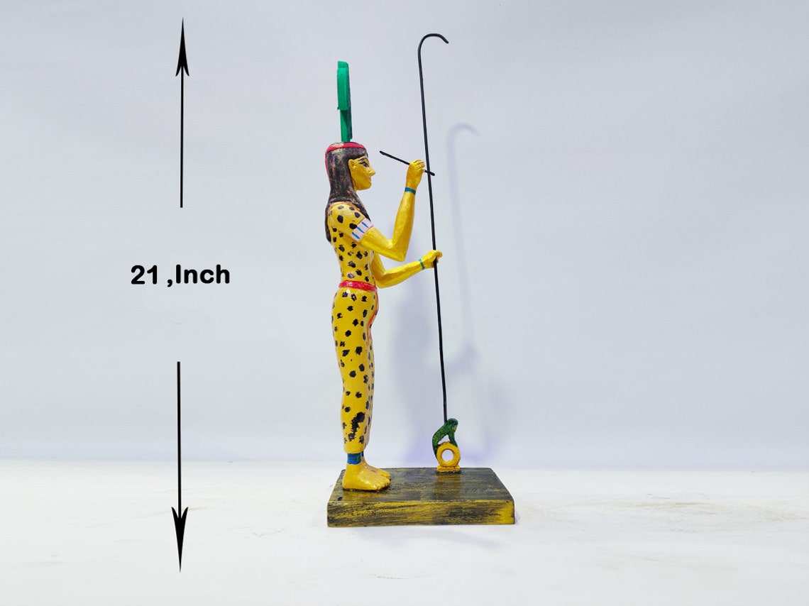 The rare statue of the goddess Seshat the goddess of wisdom | Etsy