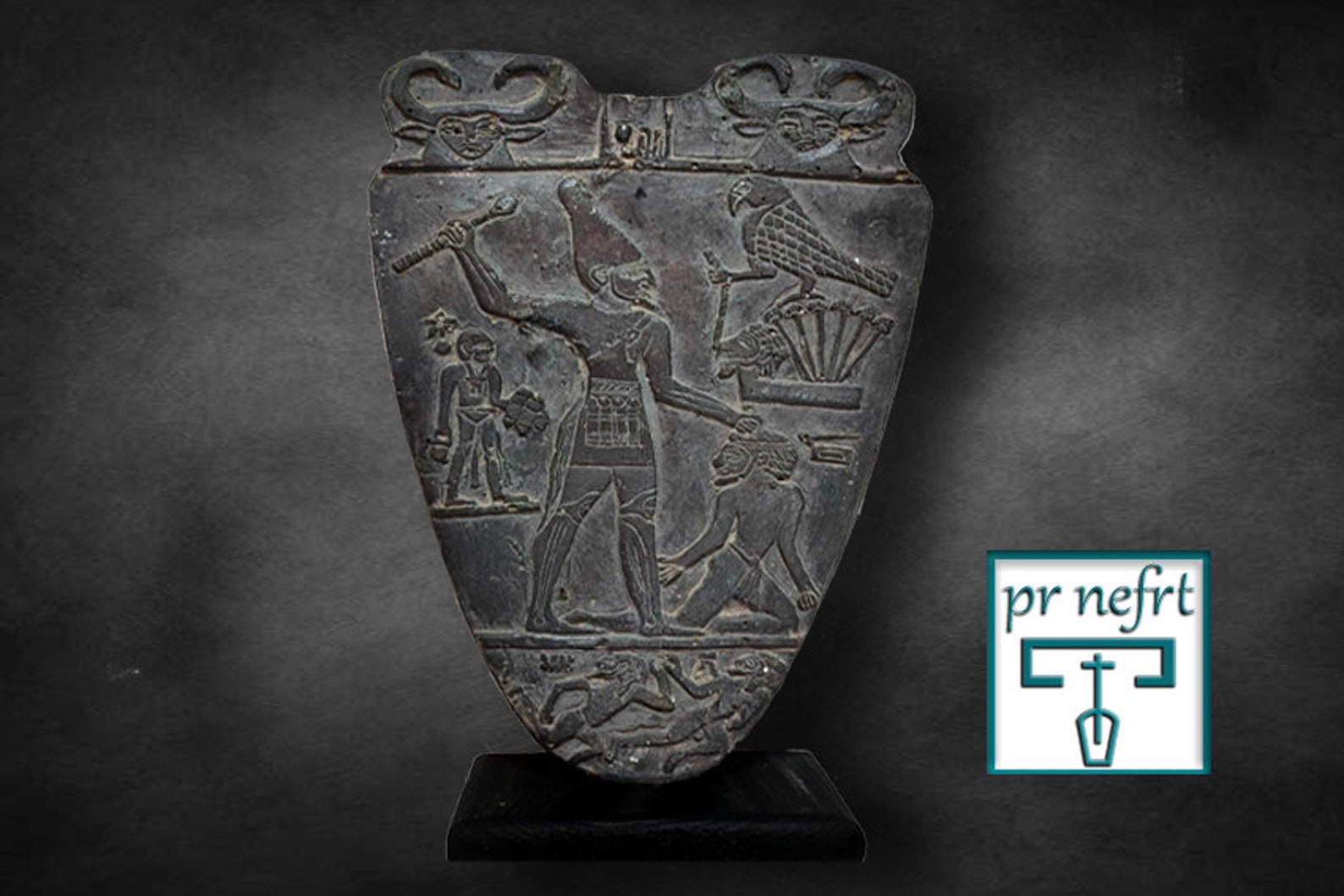 Narmer Palette Depicts the Unification of the Two Lands. Ancient Egypt ...