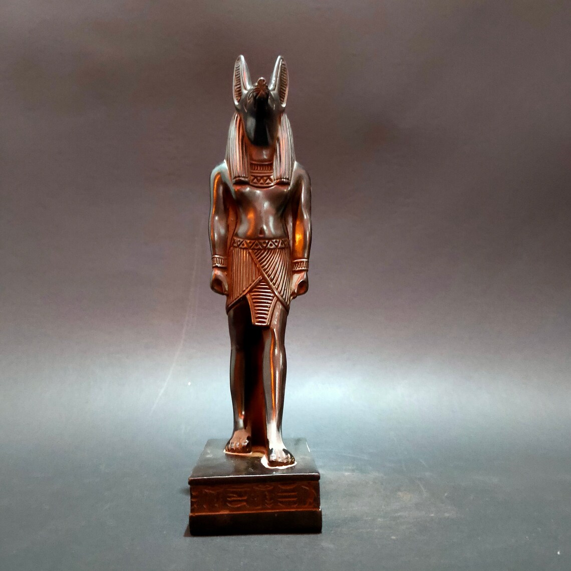 Statue von Anubis Jakal dem Gott der Toten Friedhof und | Etsy