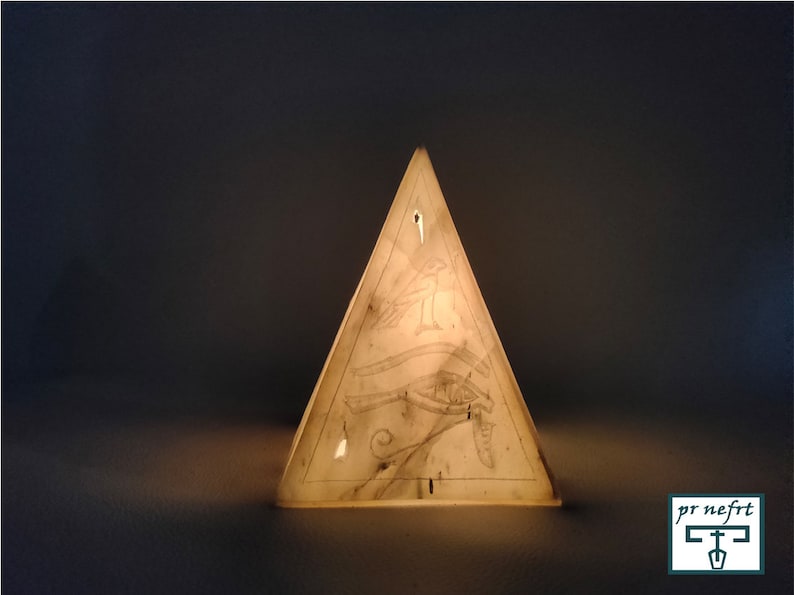 Alabaster Pyramid. Giza Pyramids . the Luminous Egyptian - Etsy
