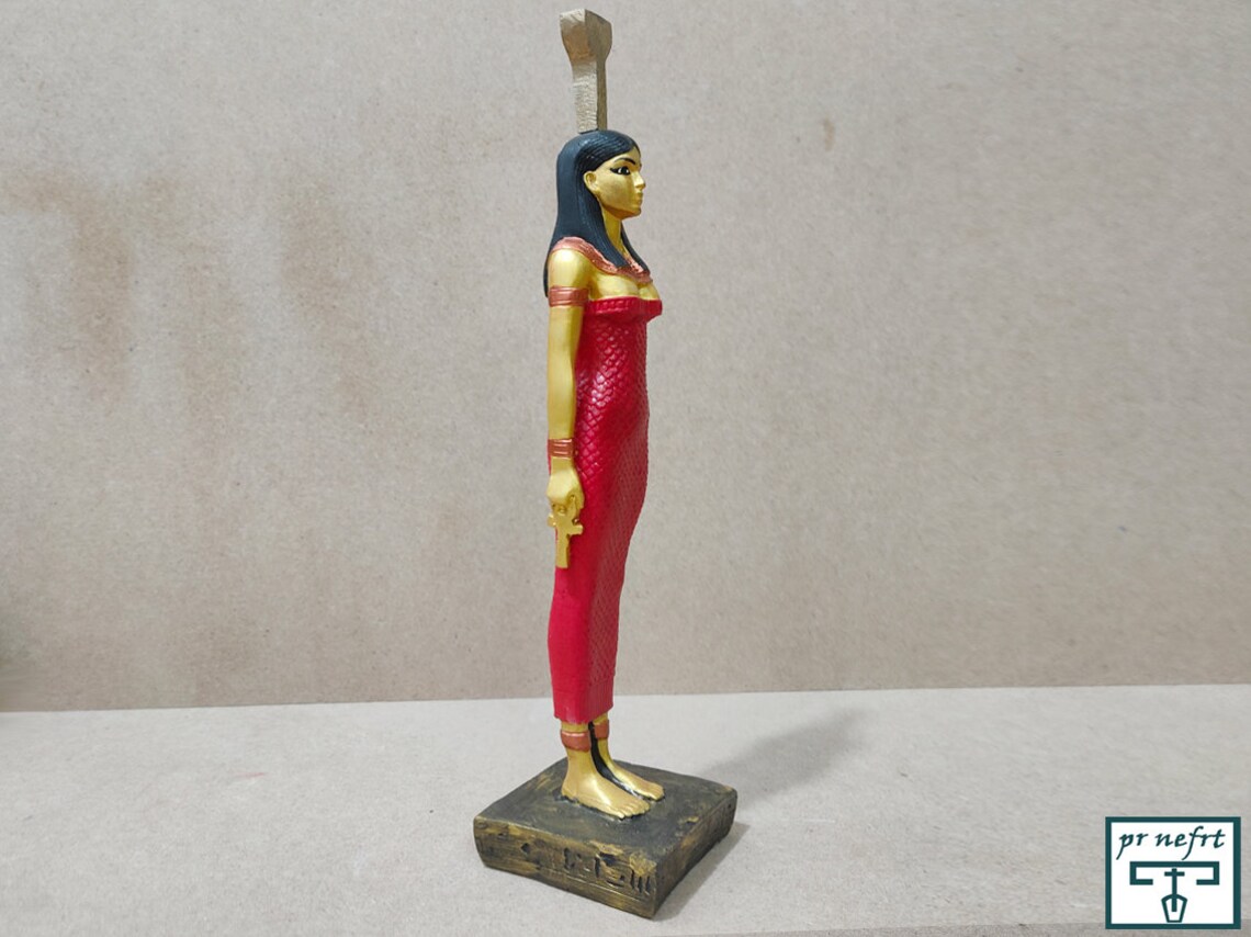 Nephthys Statue .rare Statue. Statue of the Goddess Nephthys. - Etsy