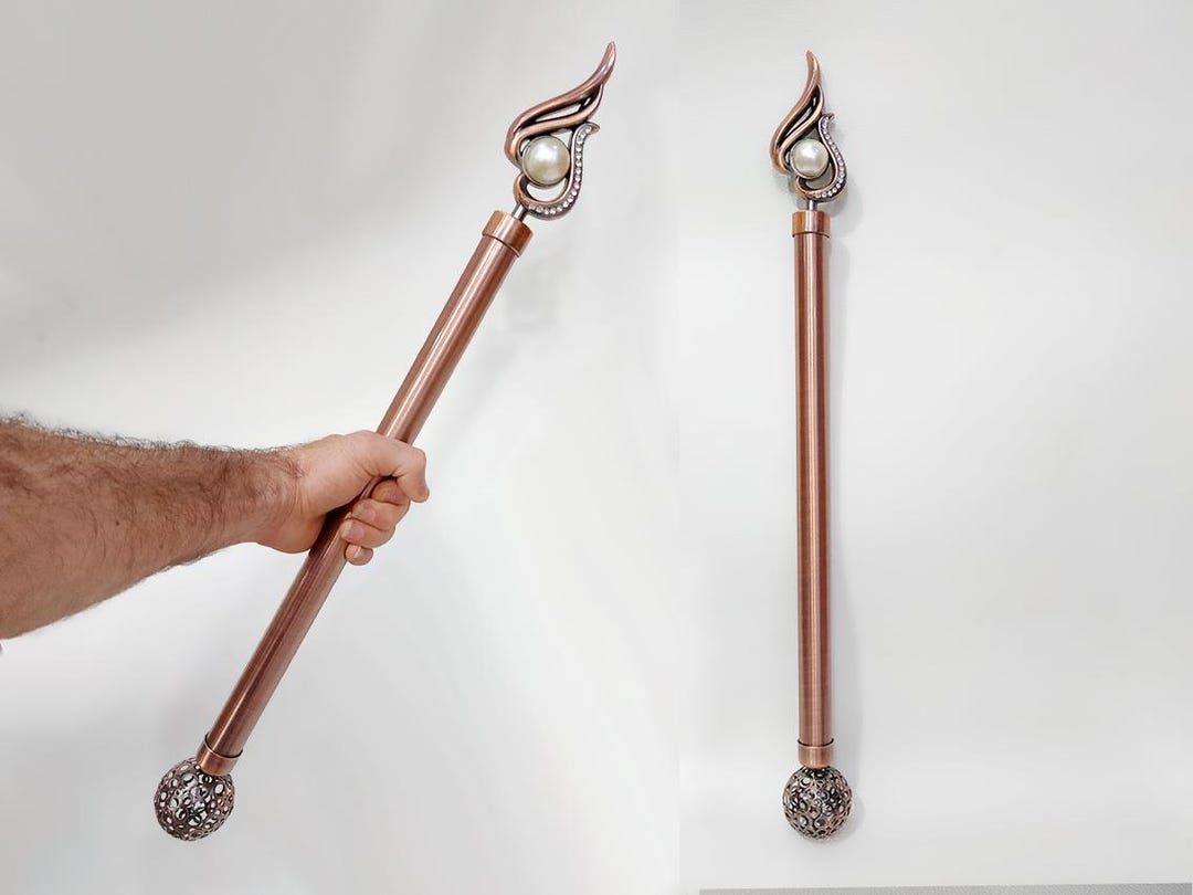 Egyptian Pharaoh Scepter: Metal Mace, 25 Inches - Etsy