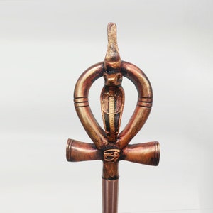 Ankh Scepter and Egyptian Cobra. the Scepter of Kings, the Scepter, the ...