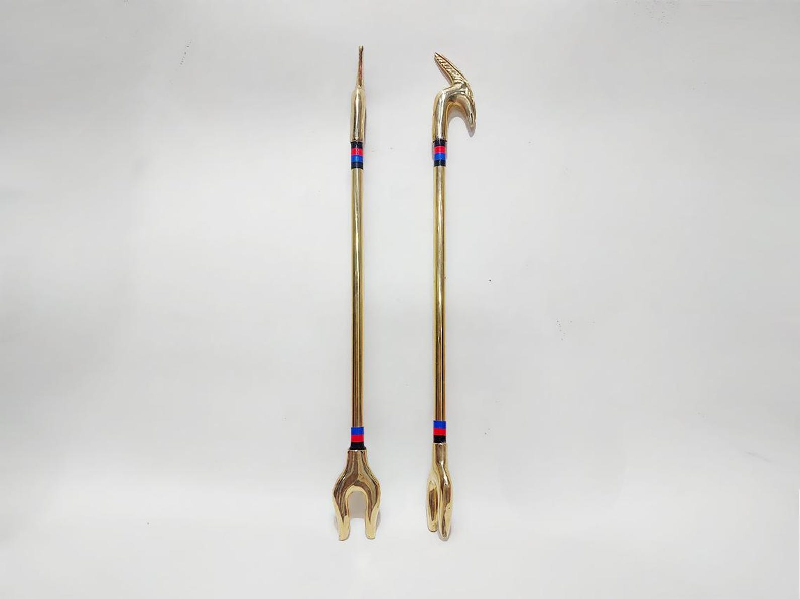 Handcrafted Copper Was Scepter - Ancient Egyptian Staff - Etsy
