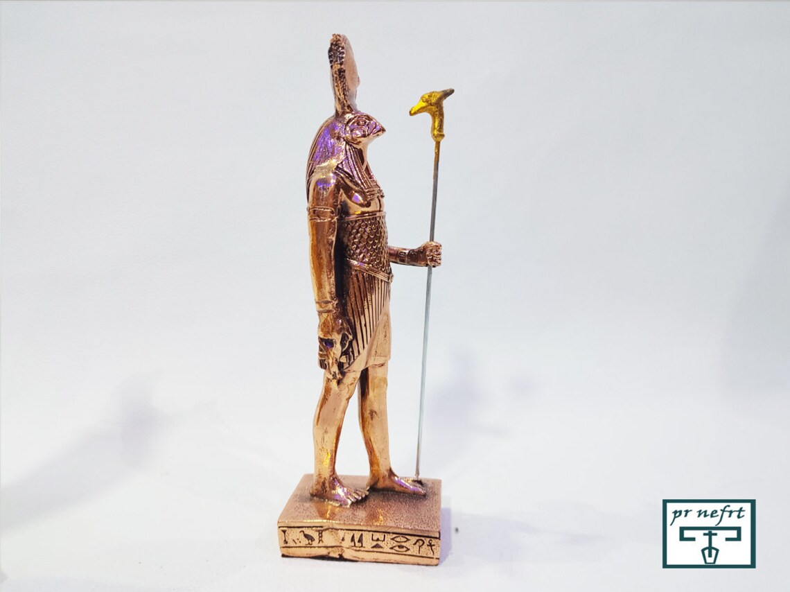 Una rara estatua de cobre del dios Ra. Hecha a mano en Egipto. - Etsy ...