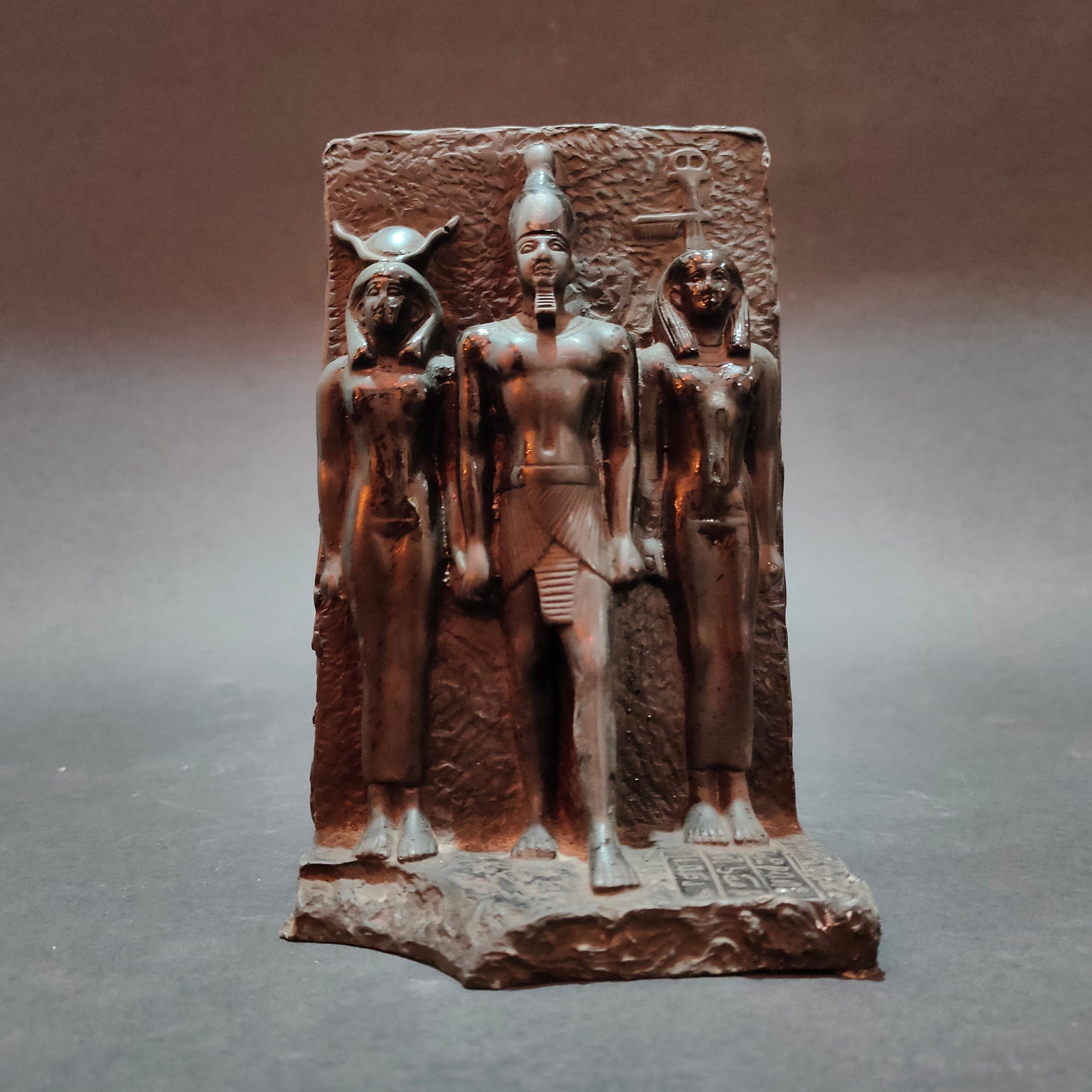 Ancient Egyptian Trinity God Osiris Goddess Isis and Their - Etsy