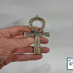 The Copper Pharaonic Ankh Amulet Available in Five Sizes Egyptian Ankh ...