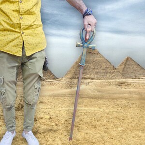 A Rare Piece of the Was Scepter .and the Key to Life . Was Scepter ...