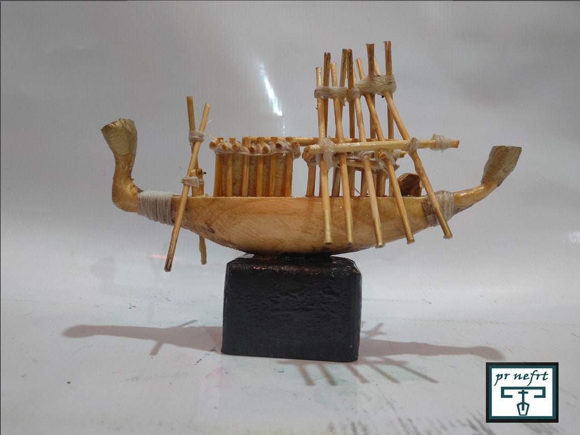 The unique and rare boat of King Khufu the boat of the sun | Etsy