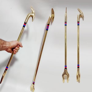Handcrafted Copper Was Scepter - Ancient Egyptian Staff - Etsy