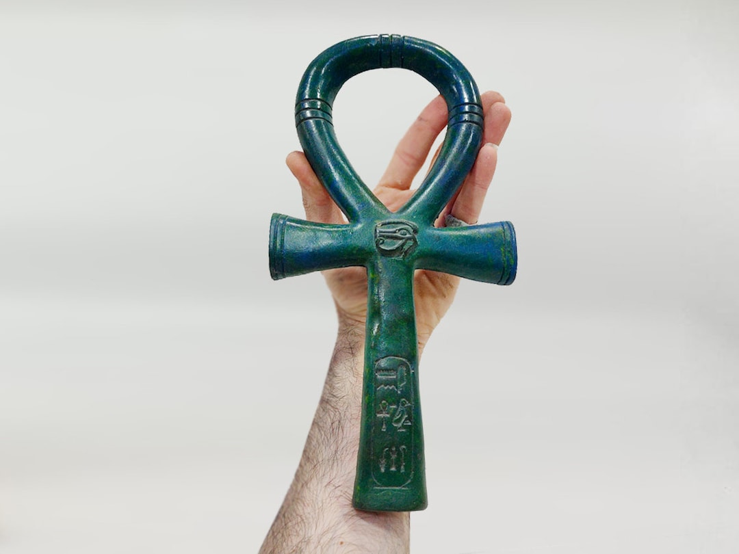 Ankh. the Key to Life. Large 12 Inches. Egyptian Cross. Pharaonic Cross ...
