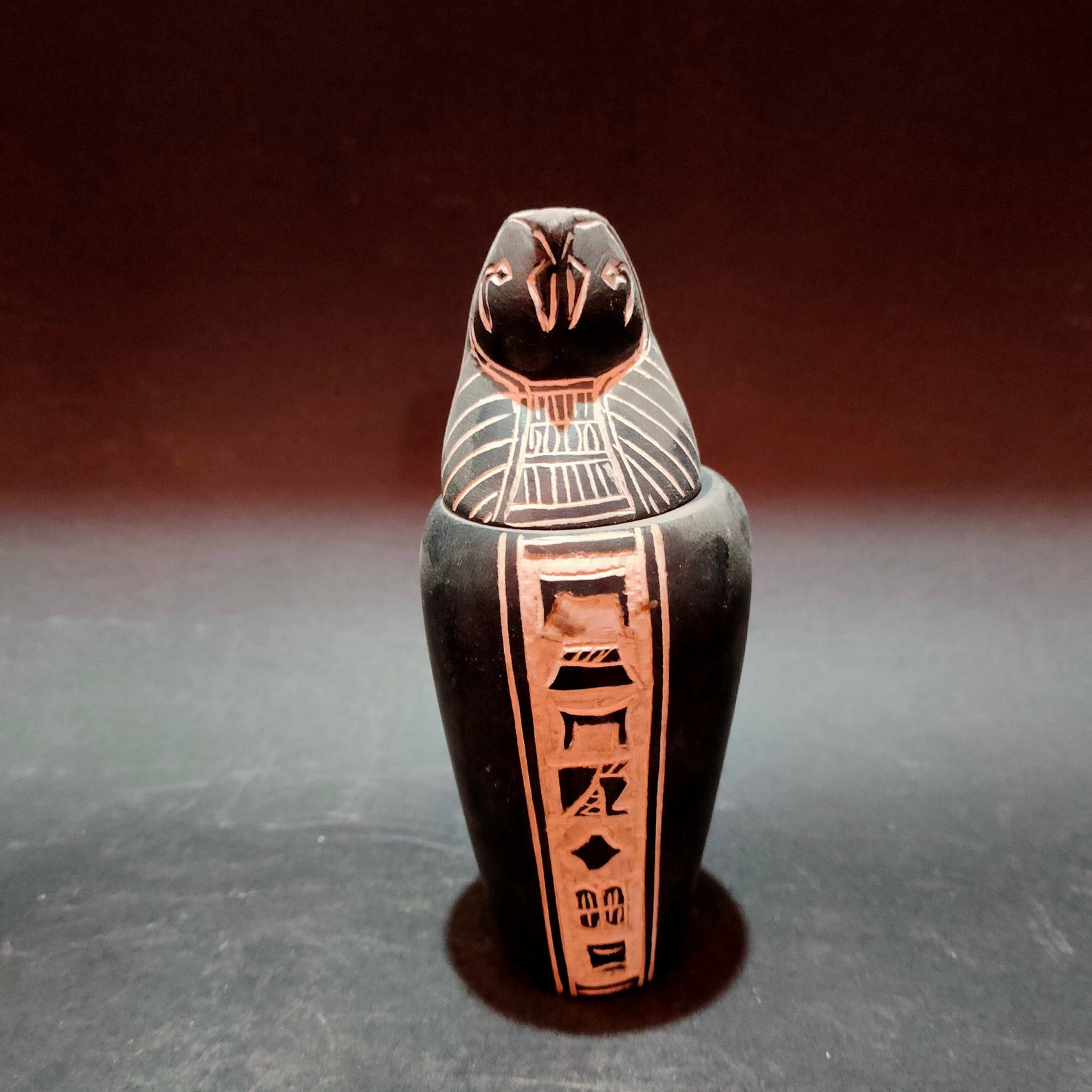 The distinctive canopic jars collection made of stone | Etsy