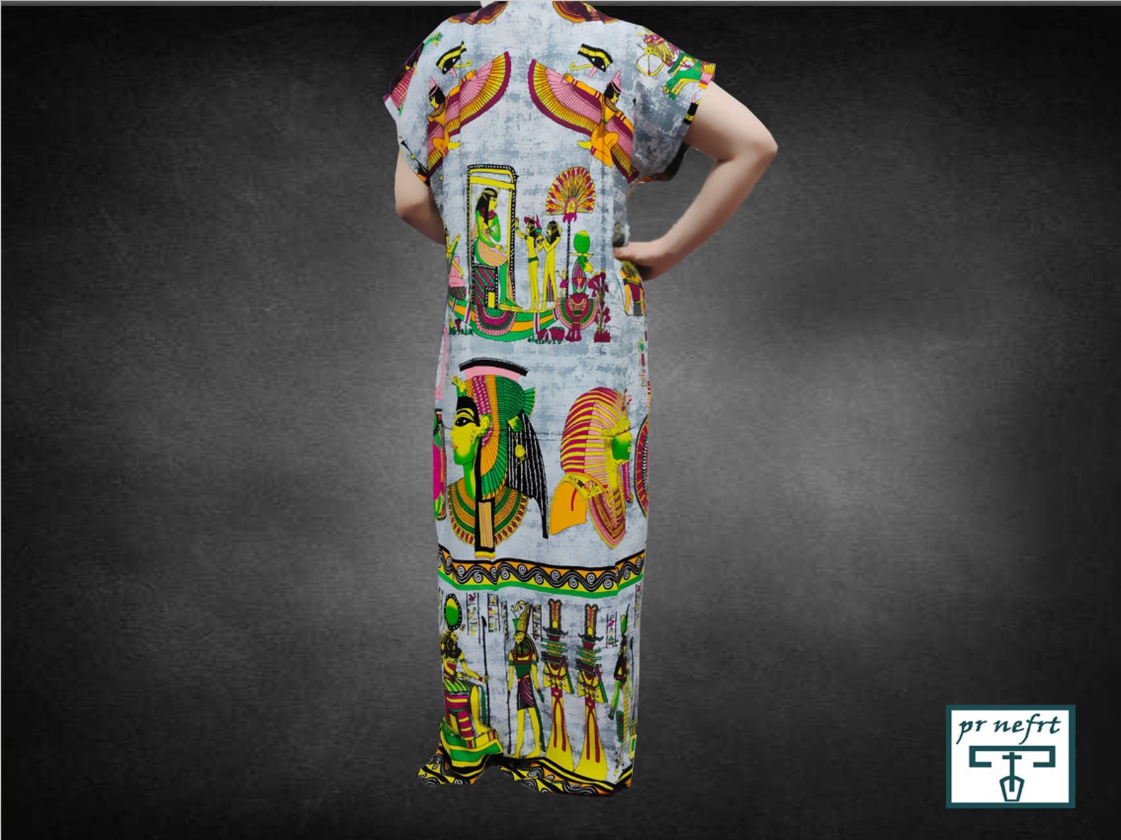 Egyptian Dress. Egyptian Queen Dress. Isis Dress. Caftan - Etsy