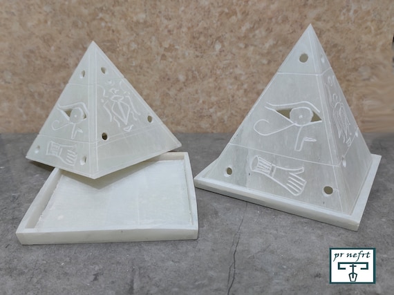 Alabaster Pyramid. Giza Pyramids . the Luminous Egyptian - Etsy